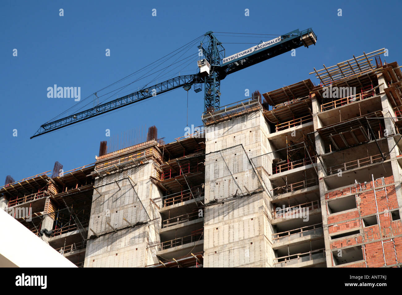 Constructing buildings in Panama City in Central America Stock Photo ...