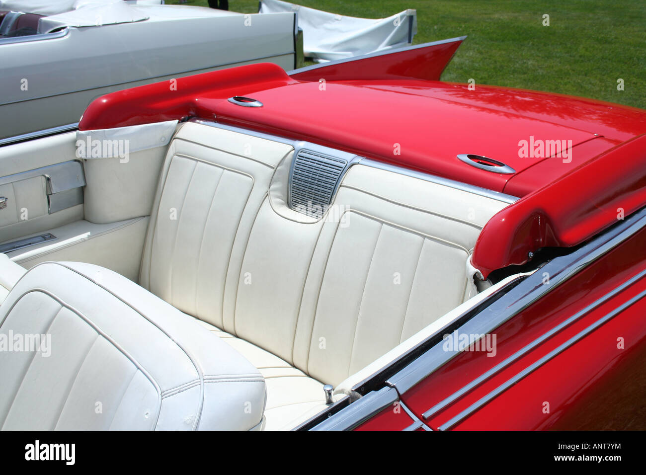 convertible cadillac interior Stock Photo - Alamy