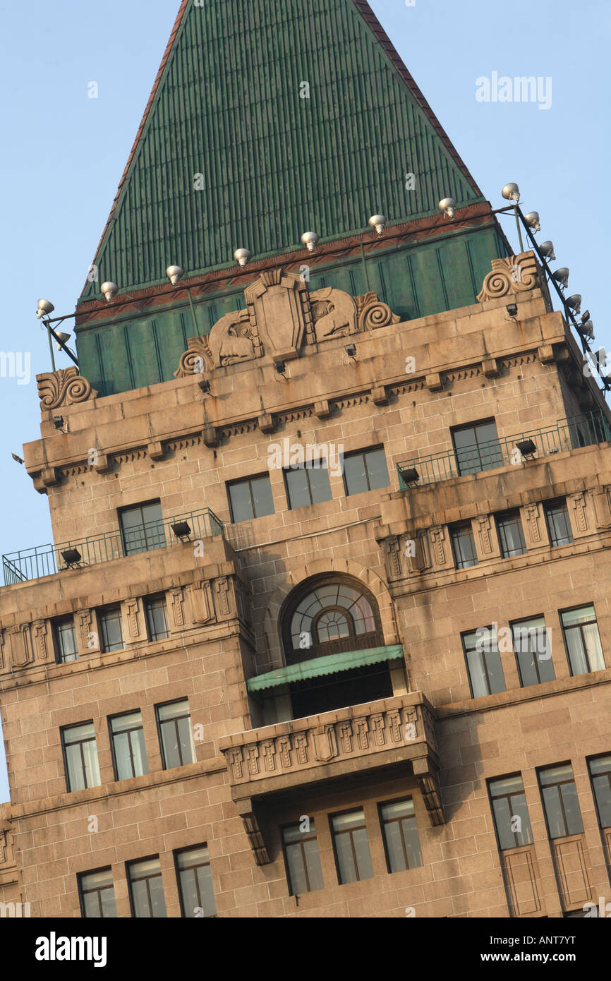 The Peace Hotel formerly Shanghai s legendary Cathay Hotel The Bund ...
