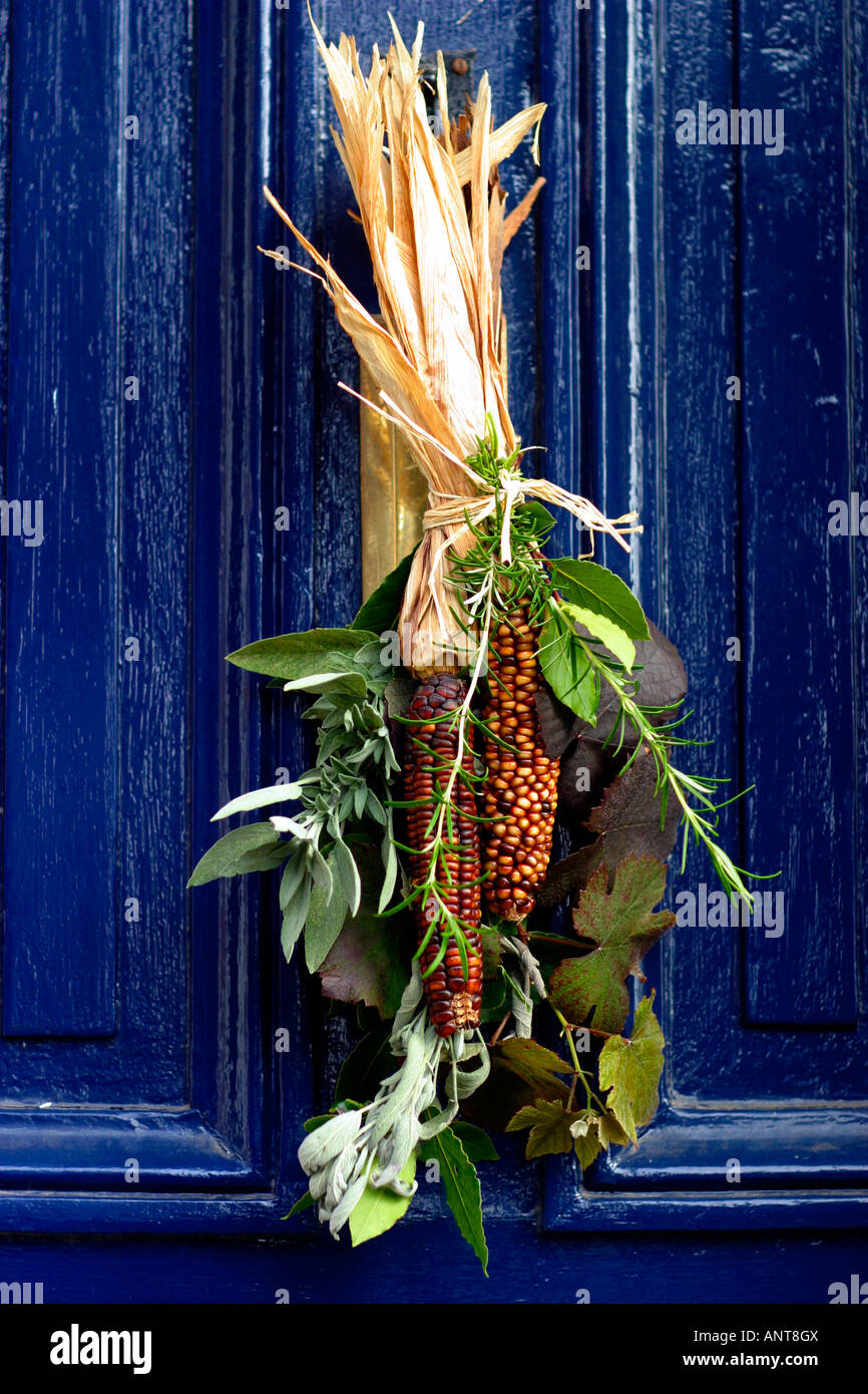 Indian corn door hi-res stock photography and images - Alamy