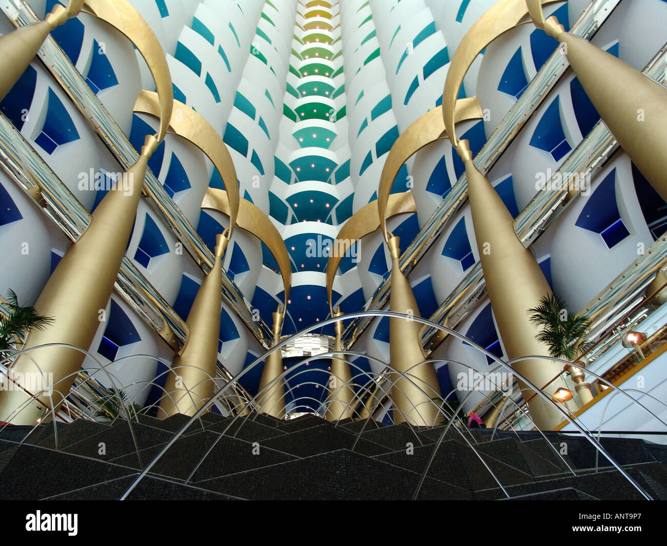 Dubai burj al arab atrium hi-res stock photography and images - Alamy
