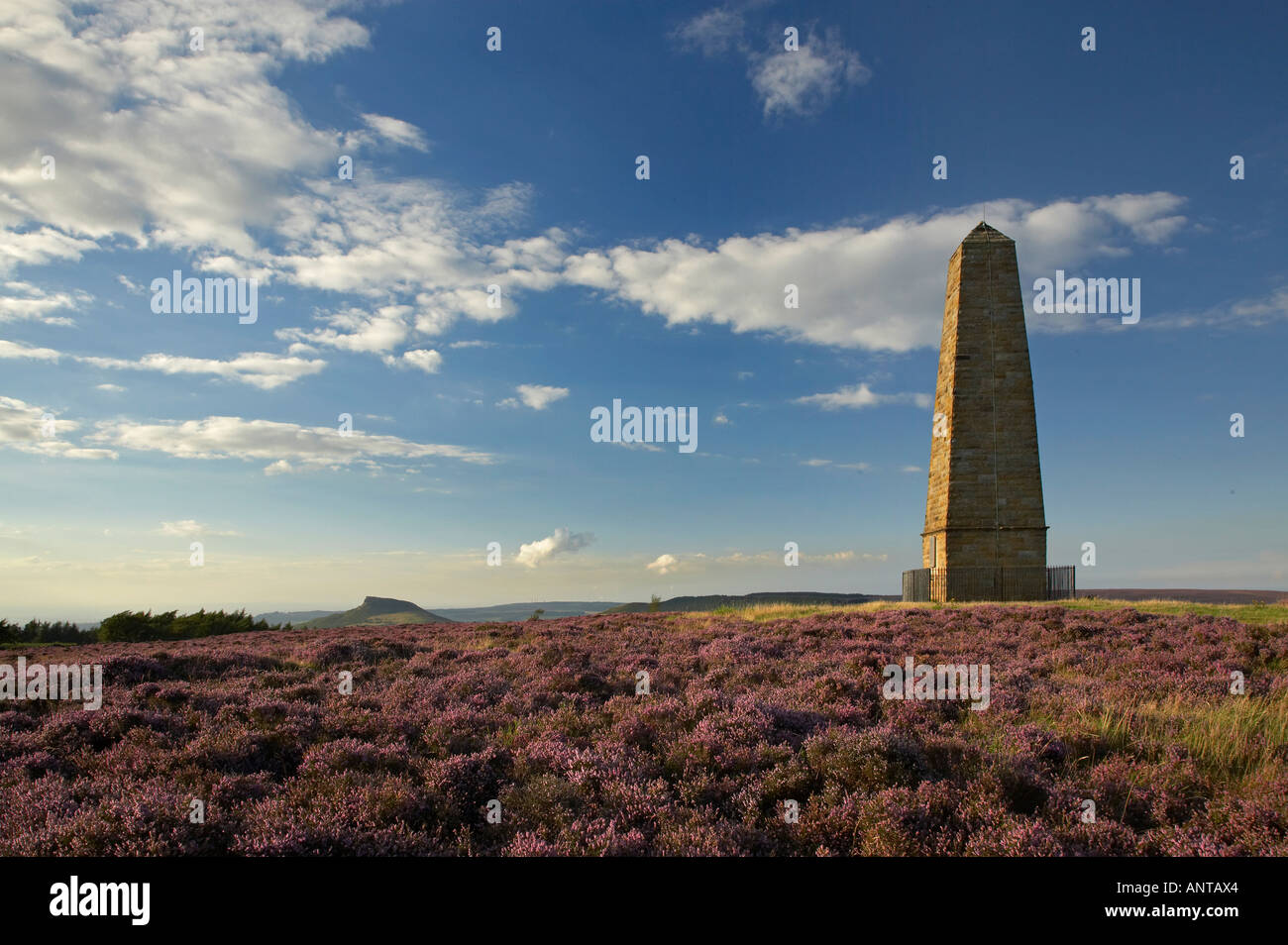 Captain cook monument roseberry hi-res stock photography and images - Alamy