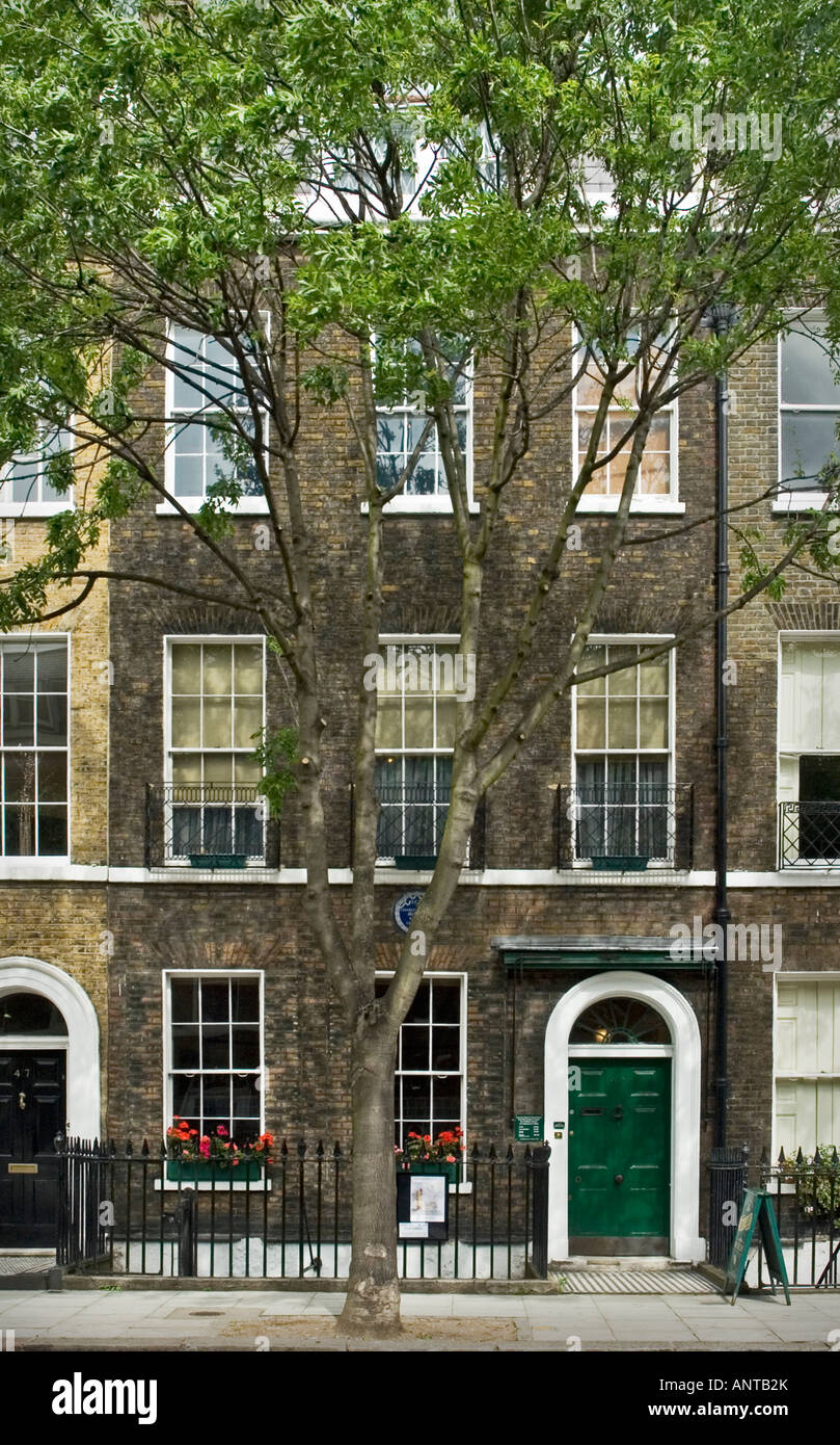 Charles Dickens House Museum Doughty St London Stock Photo - Alamy