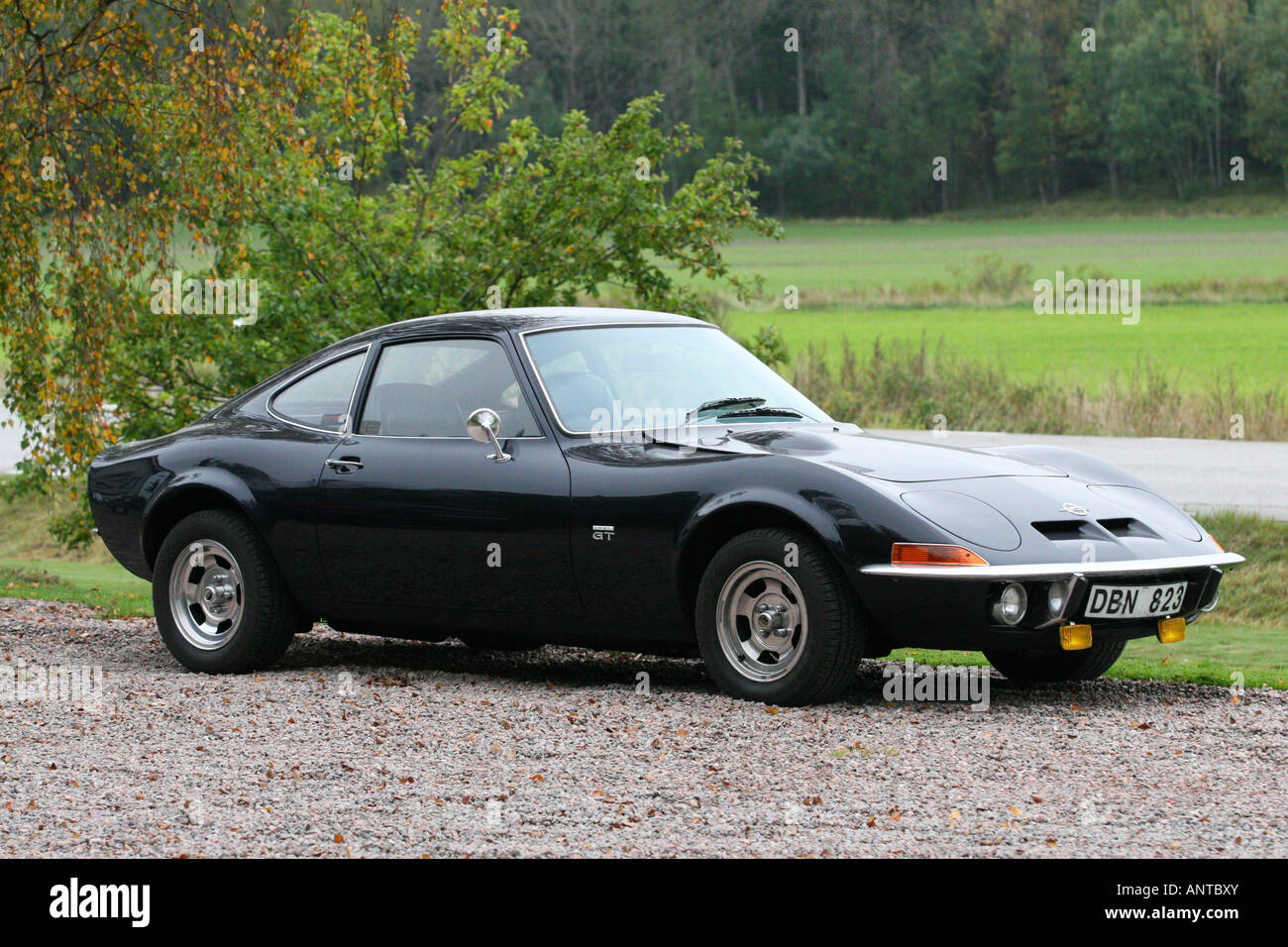 Old german Opel 1900 GT Stock Photo - Alamy