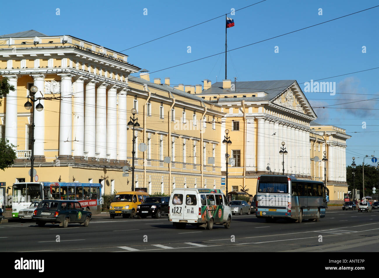 The Admiralty Russian Navys administrative Headquarters and College ...
