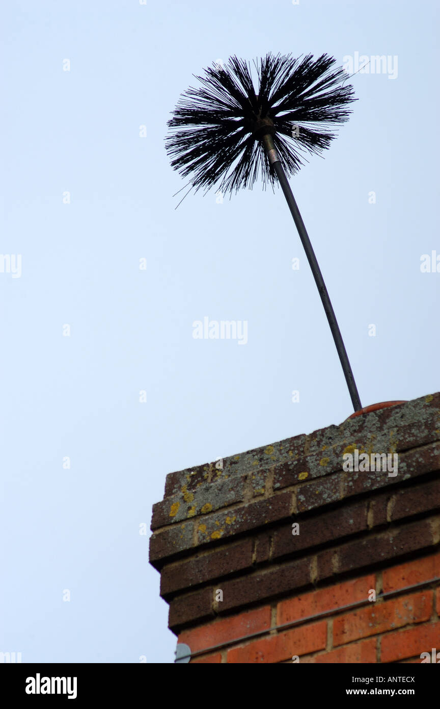 Chimney sweep brush hi-res stock photography and images - Alamy
