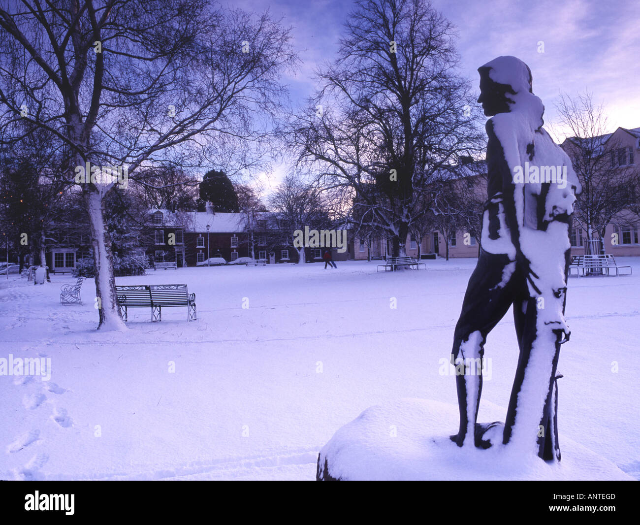 Great ayton village winter hi-res stock photography and images - Alamy