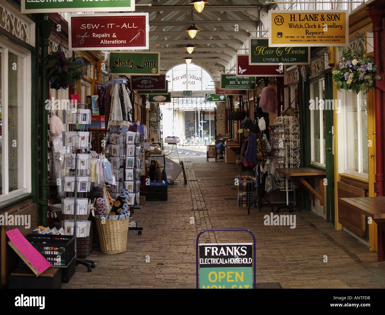 Bideford indoor market hi-res stock photography and images - Alamy