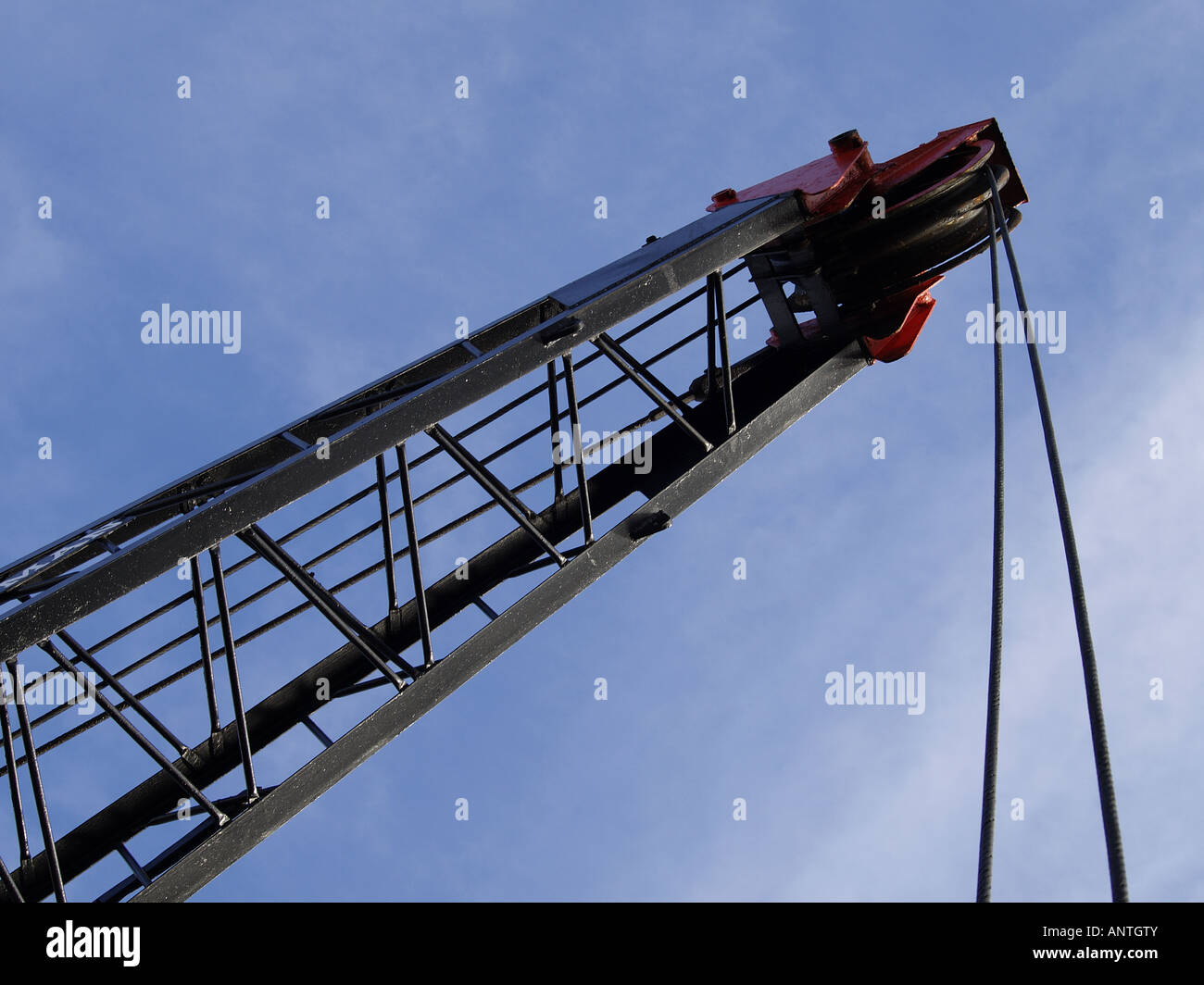 Arm of a crane Stock Photo - Alamy