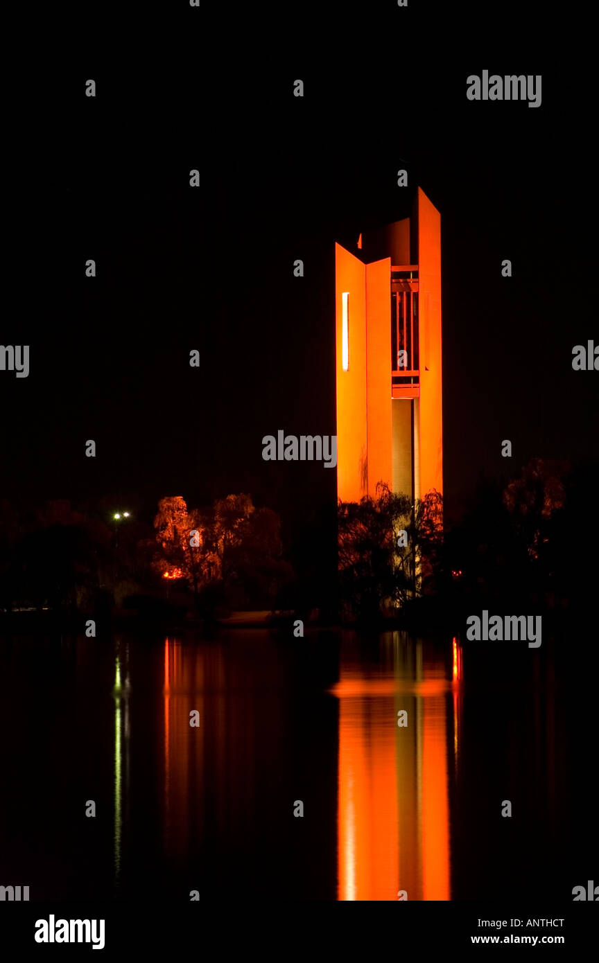 National Carillon at night Stock Photo - Alamy