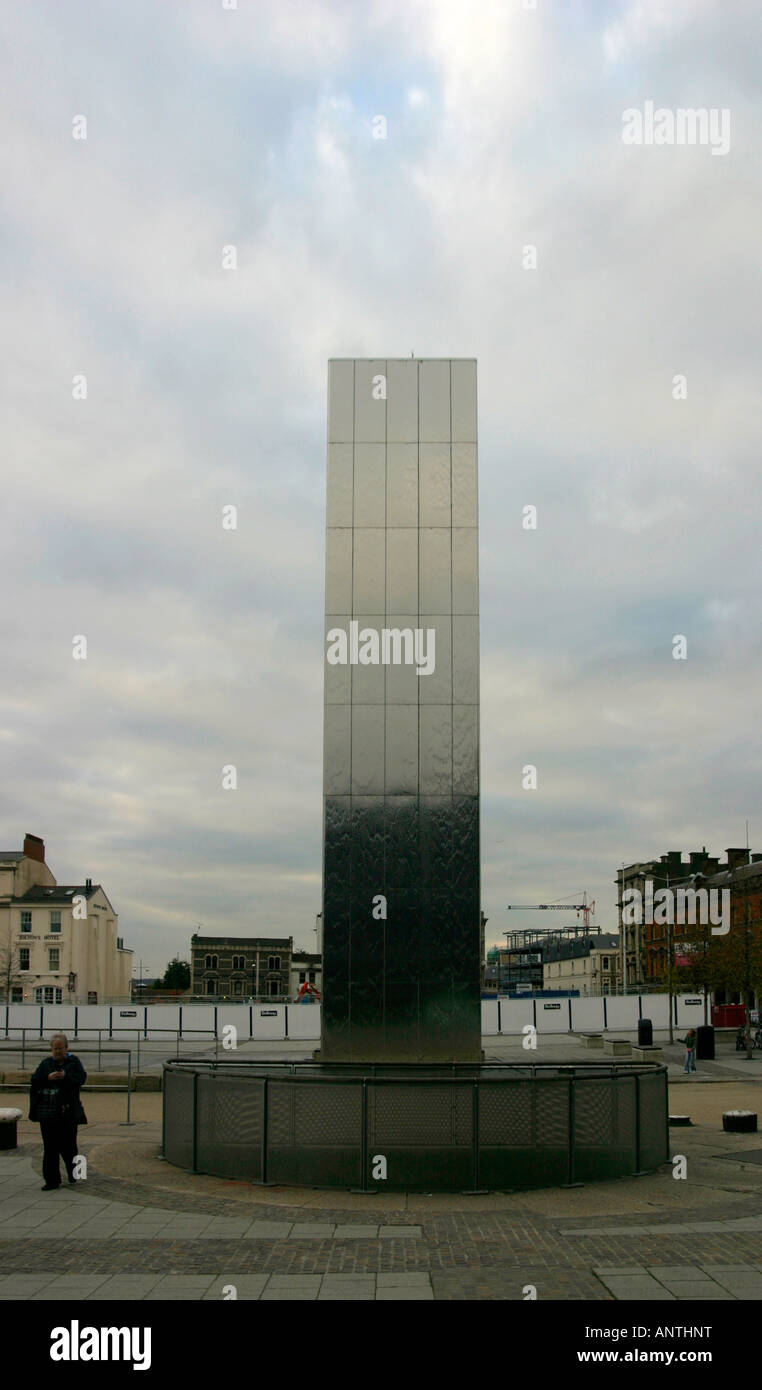 A 70ft high stainless steel water tower erected at the north end of the ...