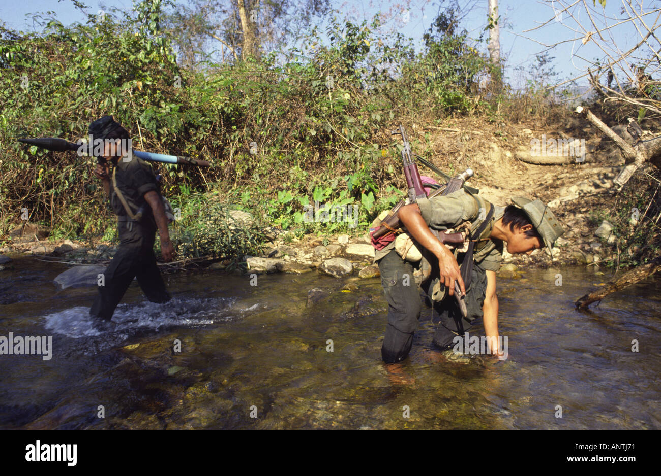 Burma jungle hi-res stock photography and images - Alamy