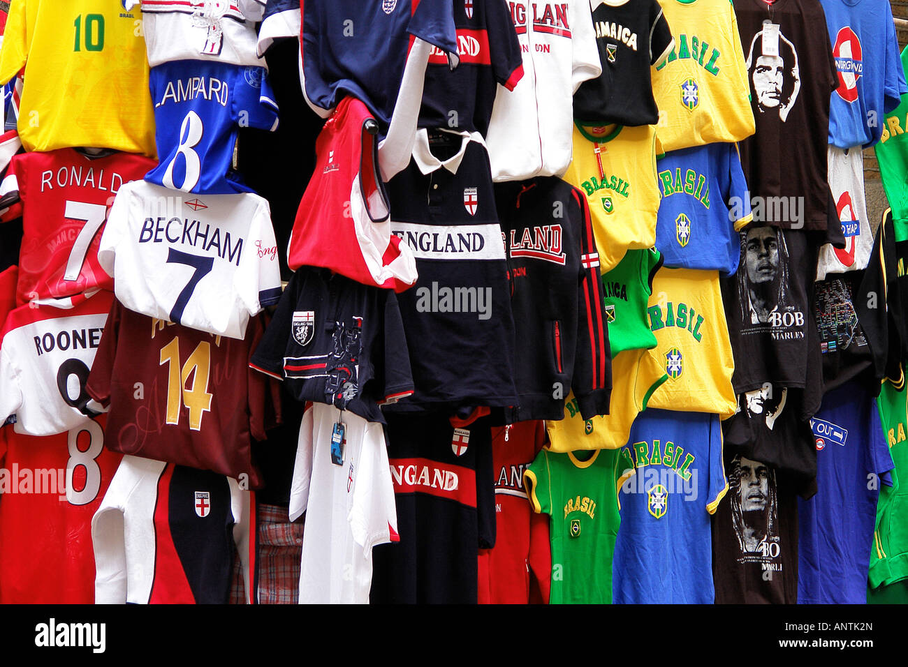 White football shirts hi-res stock photography and images - Alamy