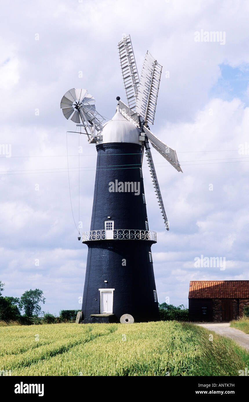 Windmill 6 sails hi-res stock photography and images - Alamy