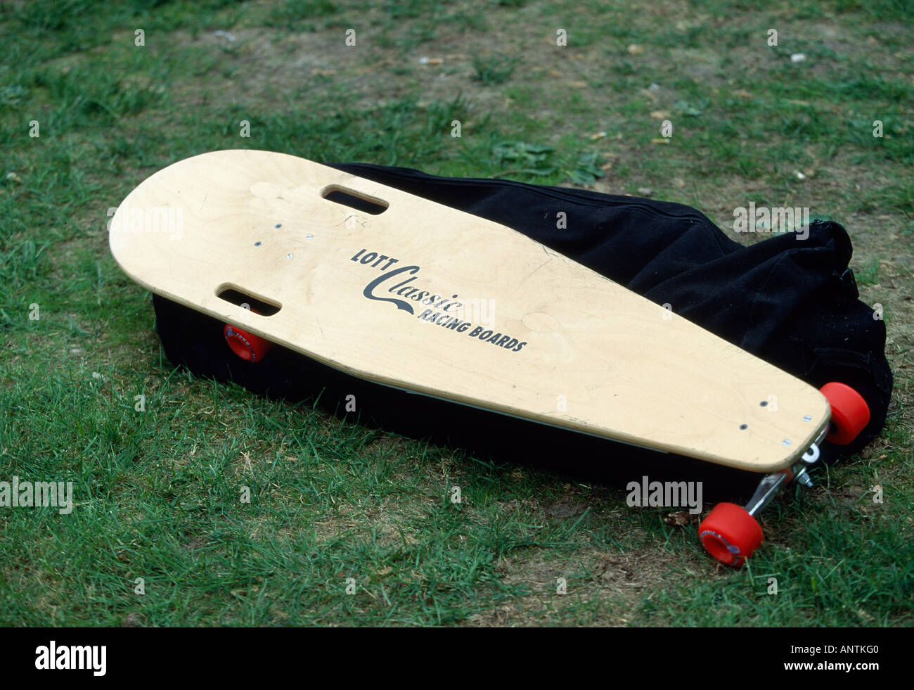 SPEEDBOARD ON GRASS Stock Photo - Alamy