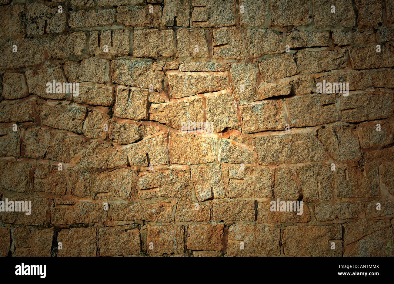 background image of an old stone or rock wall Stock Photo - Alamy