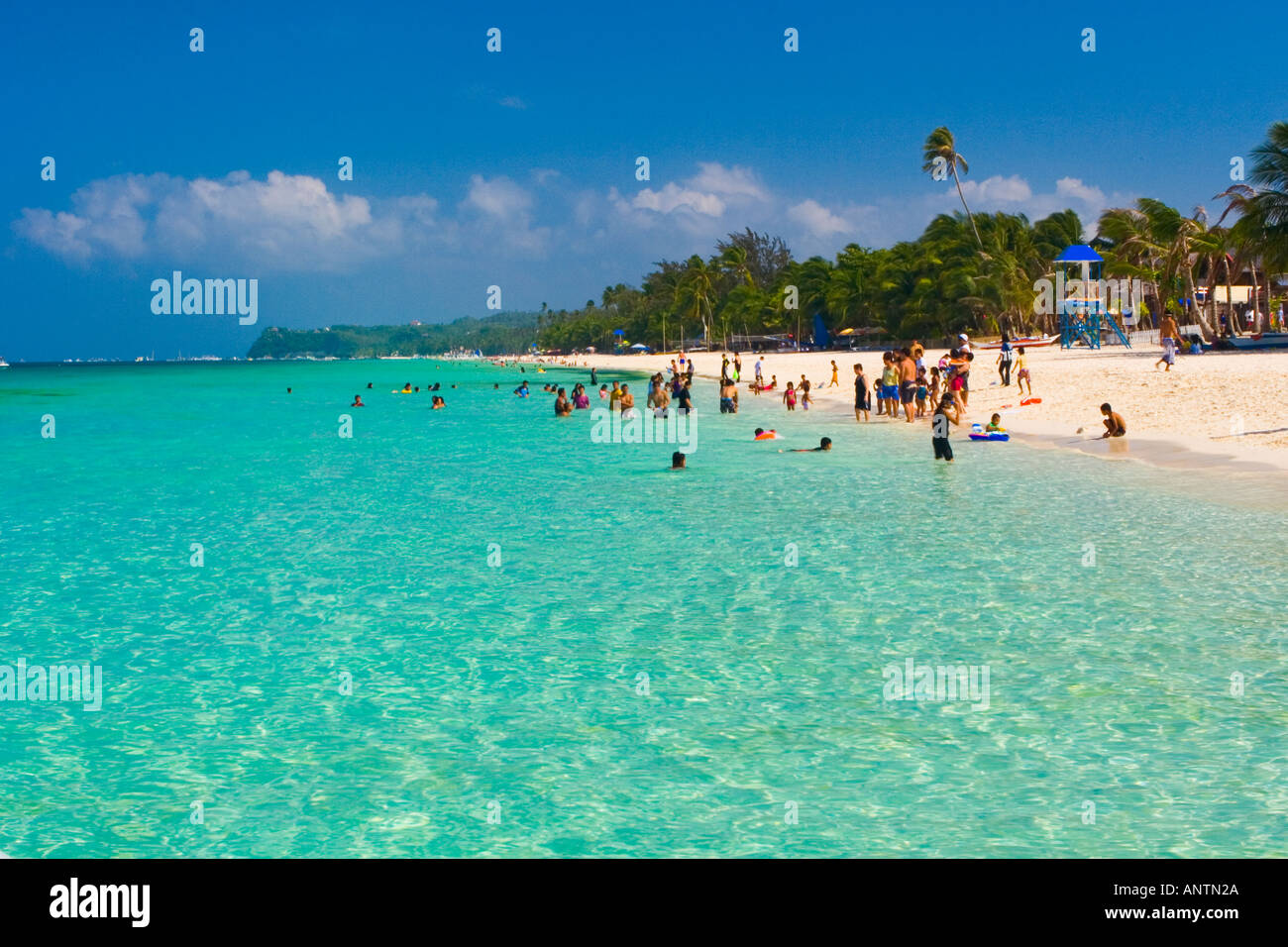 Boracay beach The Philippines Stock Photo - Alamy