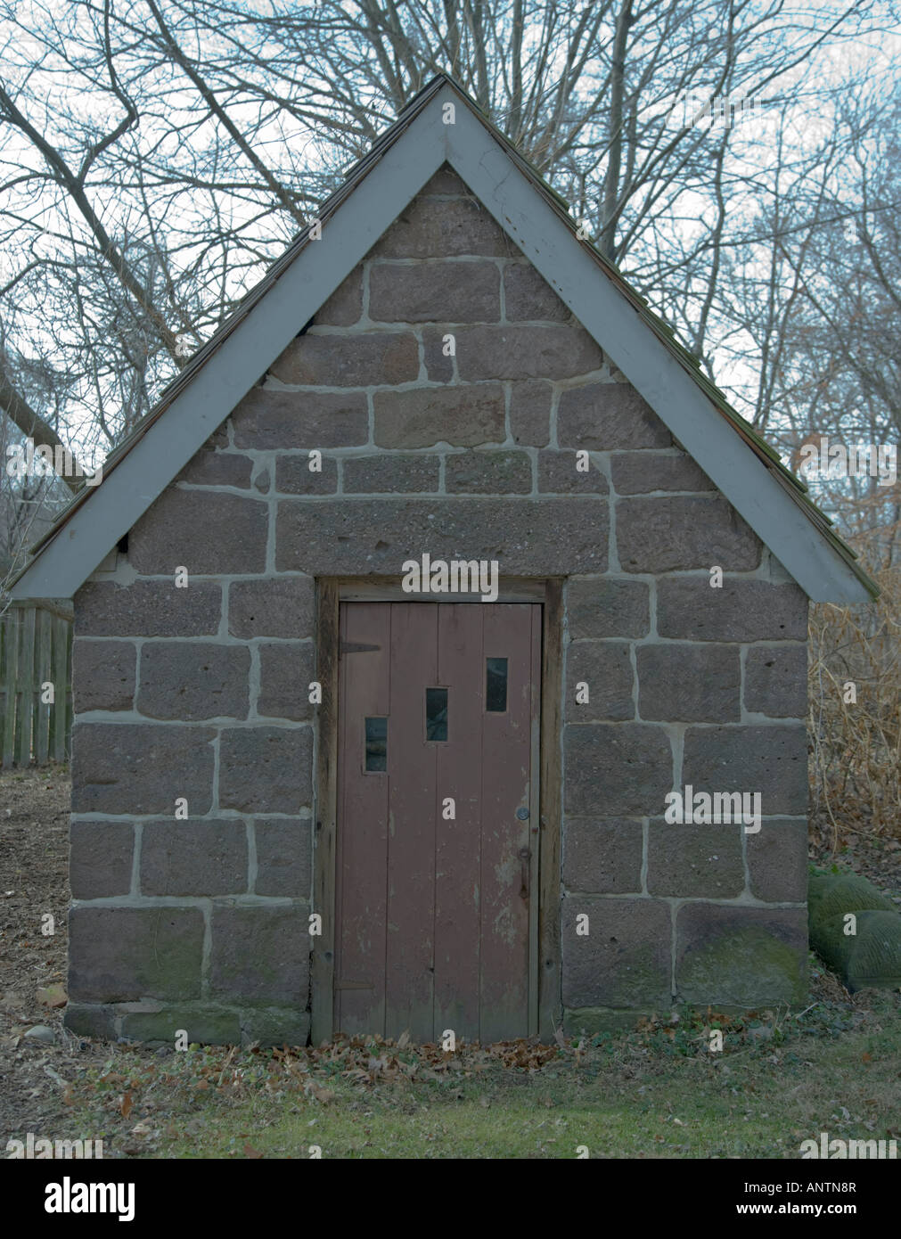Small stone building Stock Photo - Alamy