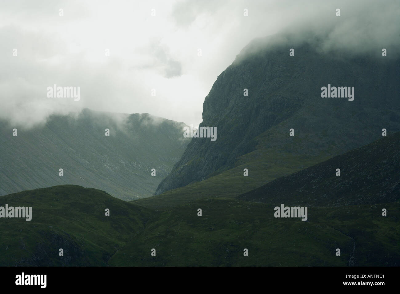 Ben nevis the highest mountain in the uk mountains europe hi-res stock ...
