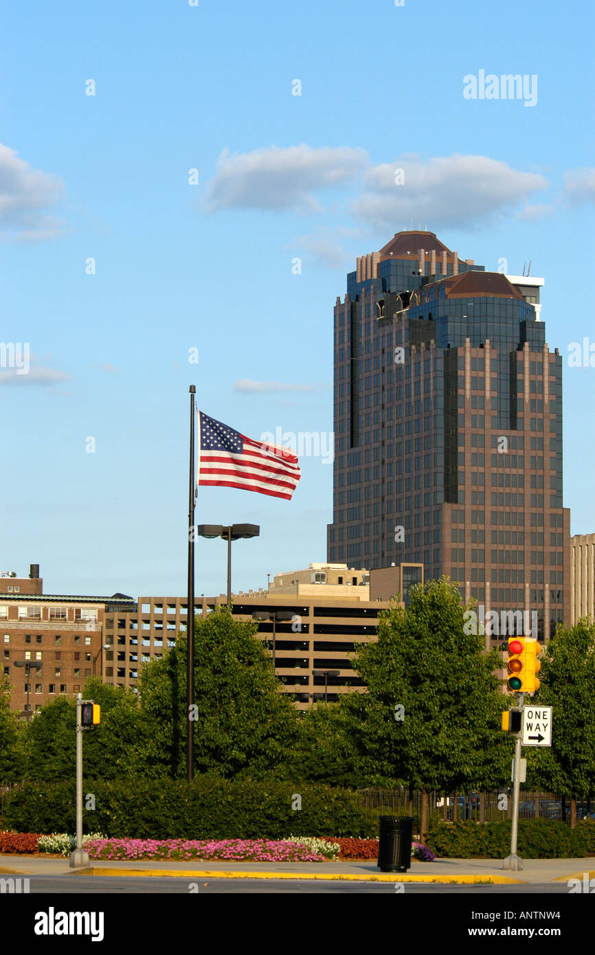 Indianapolis city flag hi-res stock photography and images - Alamy