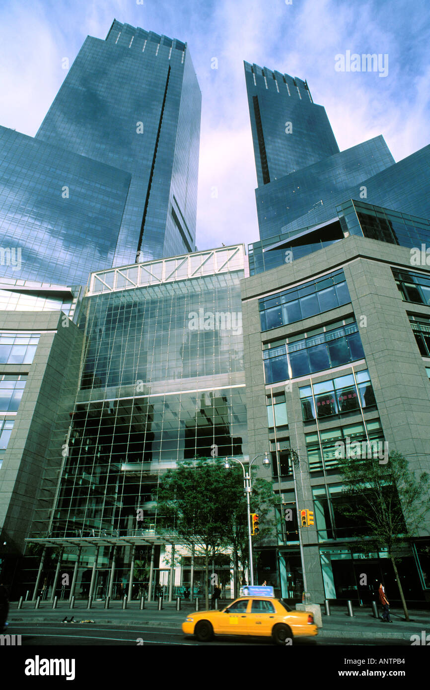 Time Warner Center Columbus Circle Manhattan New York Stock Photo - Alamy
