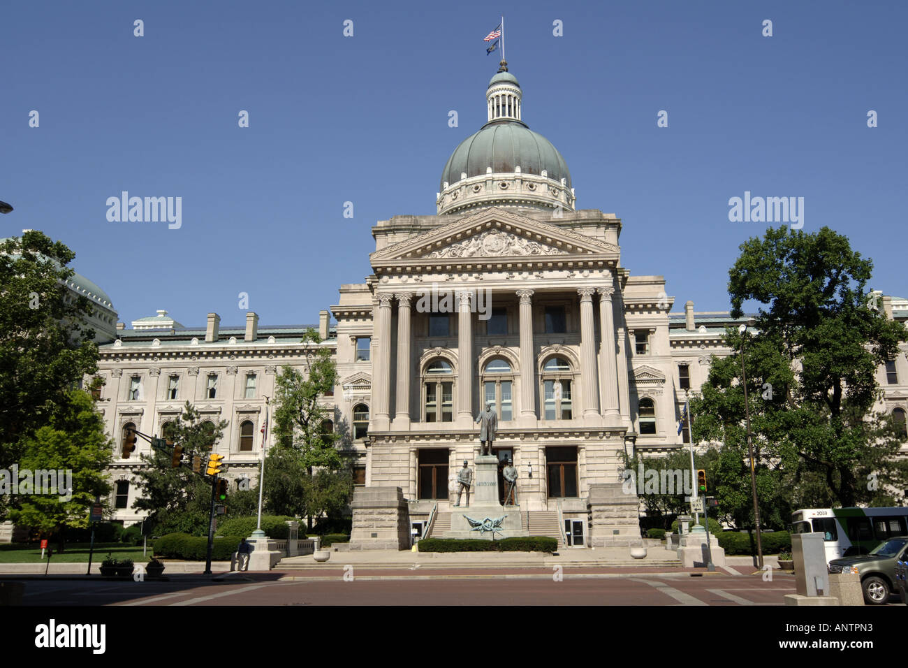 The Indiana State Capitol Building in Indianapolis, IN Stock Photo - Alamy