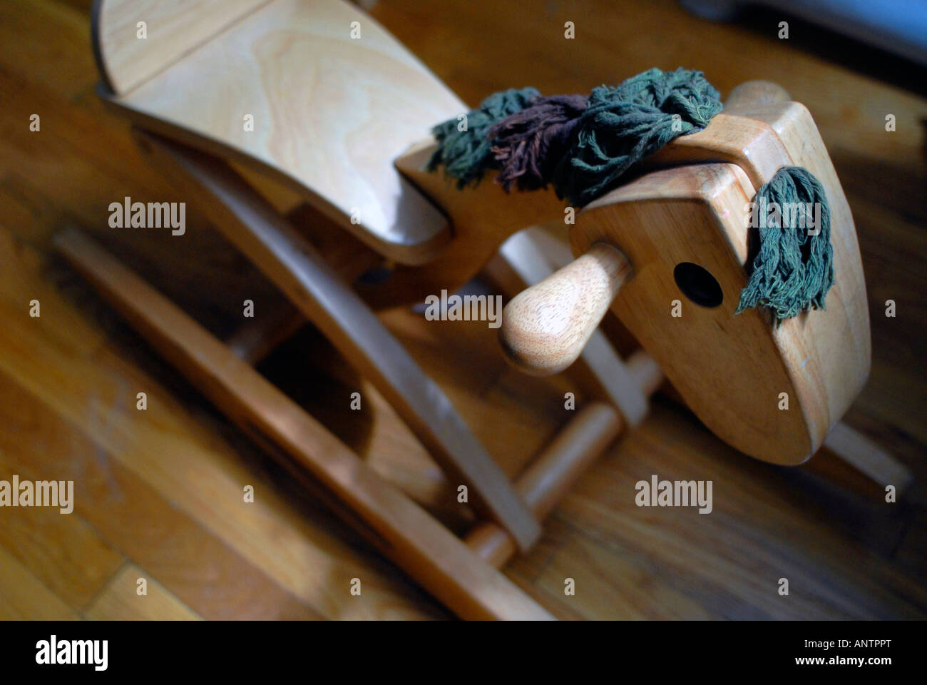 Wood rocking horse hi-res stock photography and images - Alamy