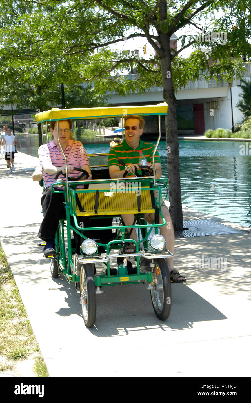 Pedal powered surreys hi-res stock photography and images - Alamy