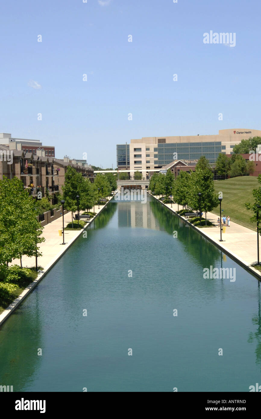 Indianapolis canals hi-res stock photography and images - Alamy