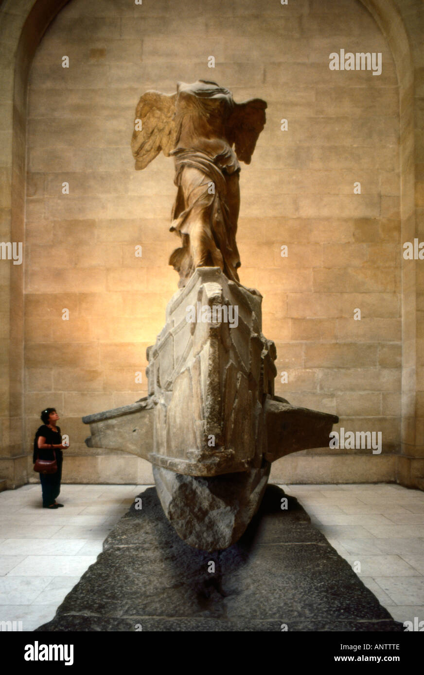 Winged Victory of Samothrace Stock Photo - Alamy