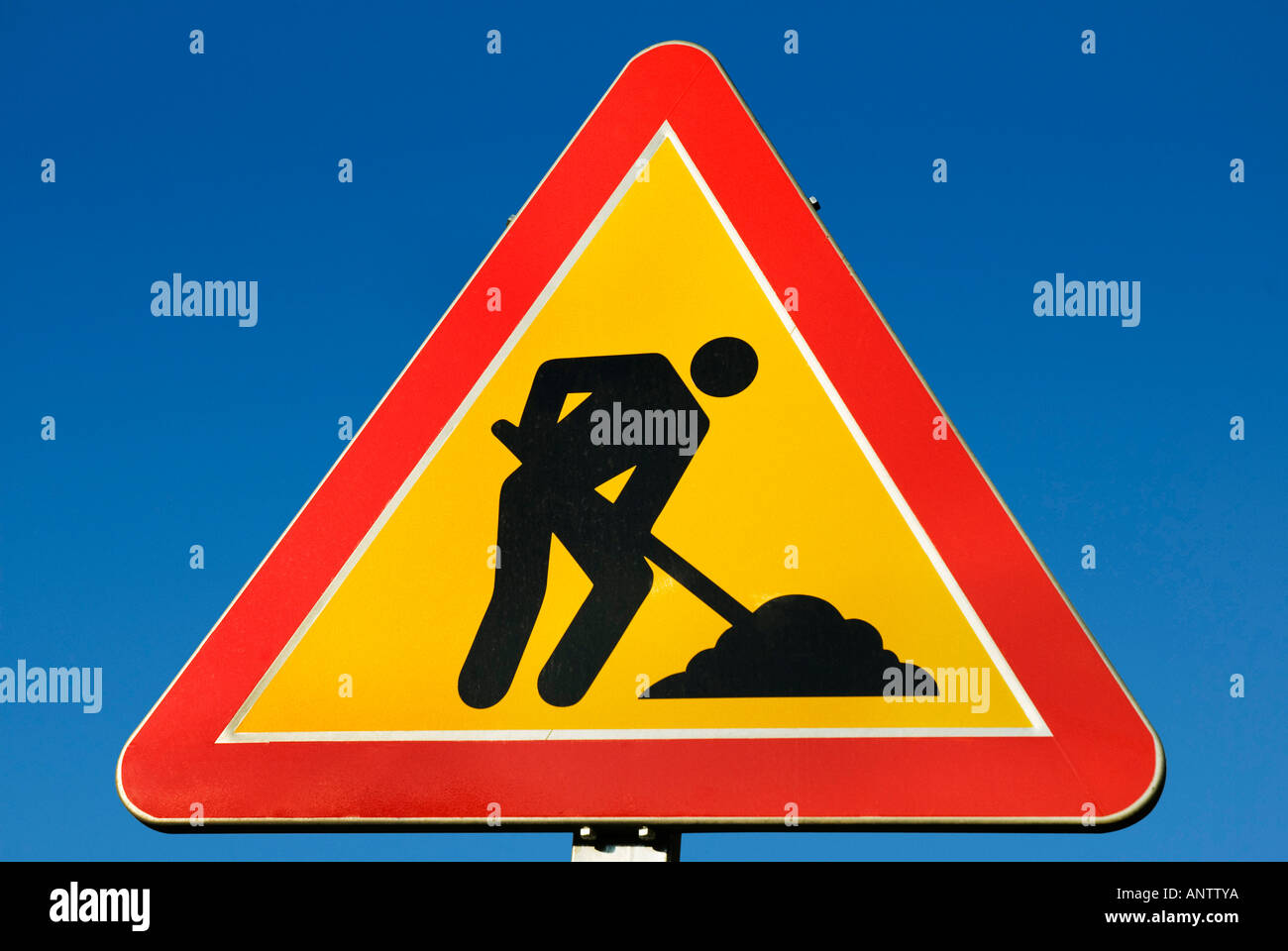 Hazard Triangles High Resolution Stock Photography and Images - Alamy