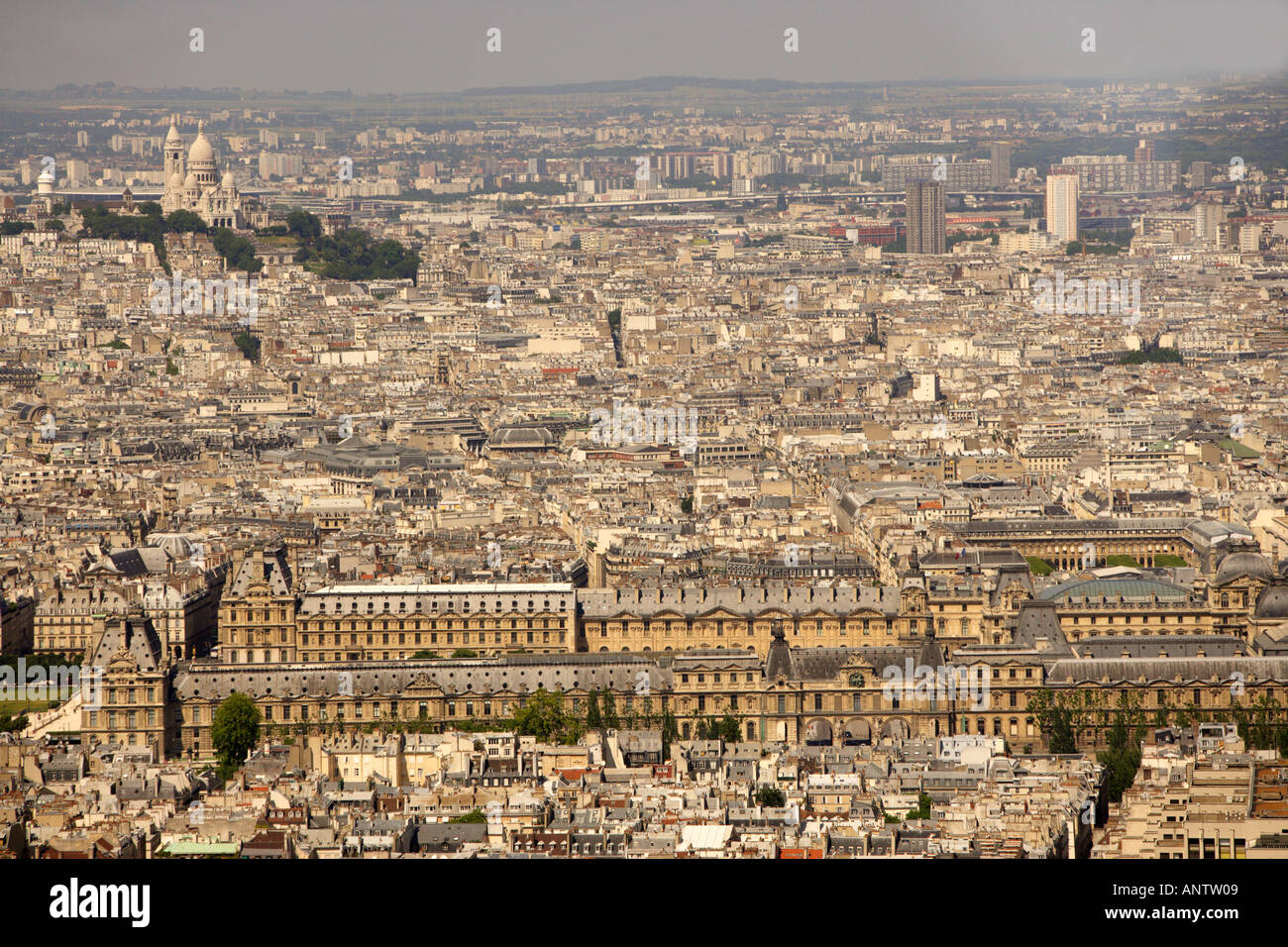 Overview of Paris Stock Photo - Alamy