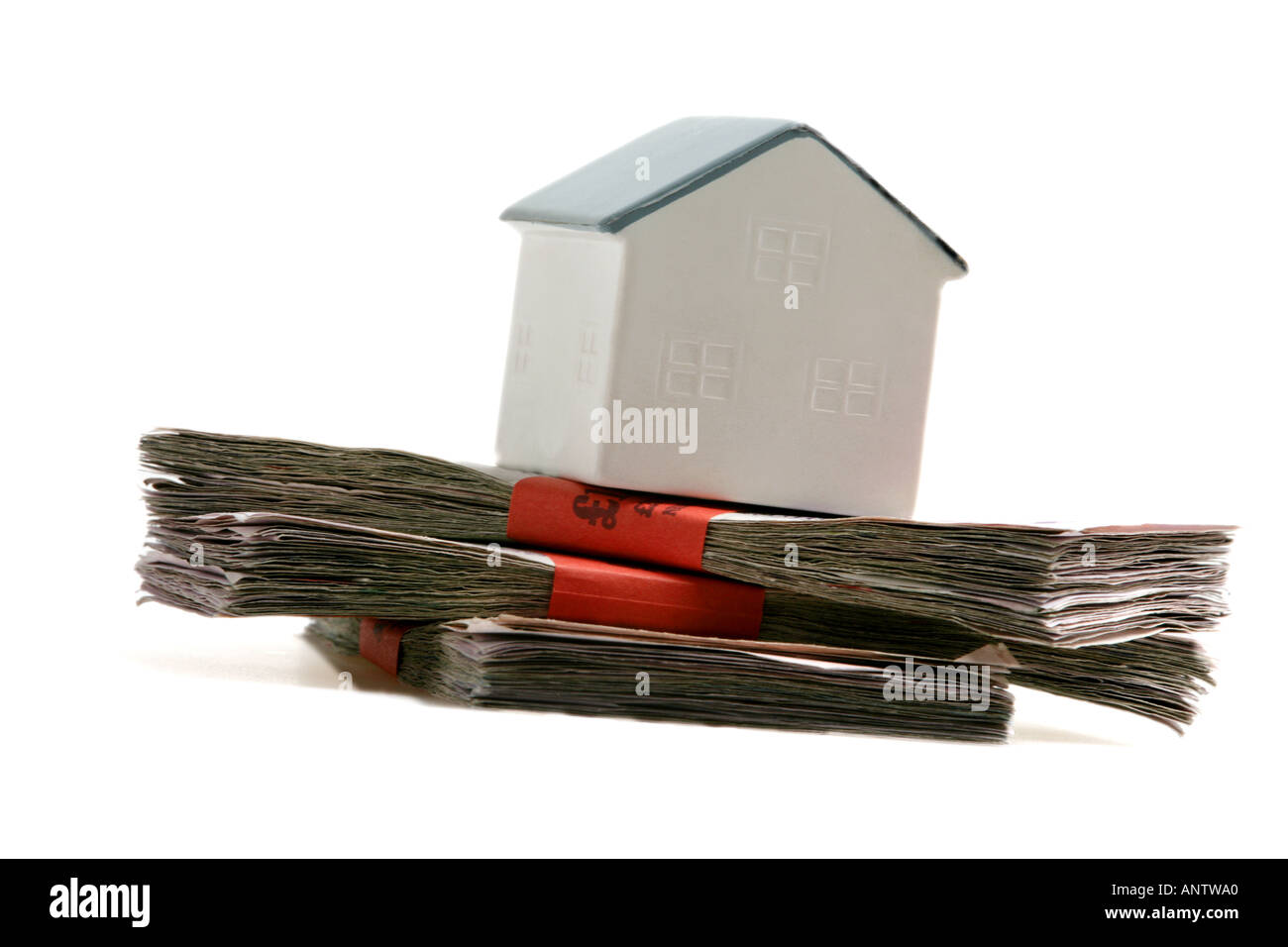 Bank top house Cut Out Stock Images & Pictures - Alamy