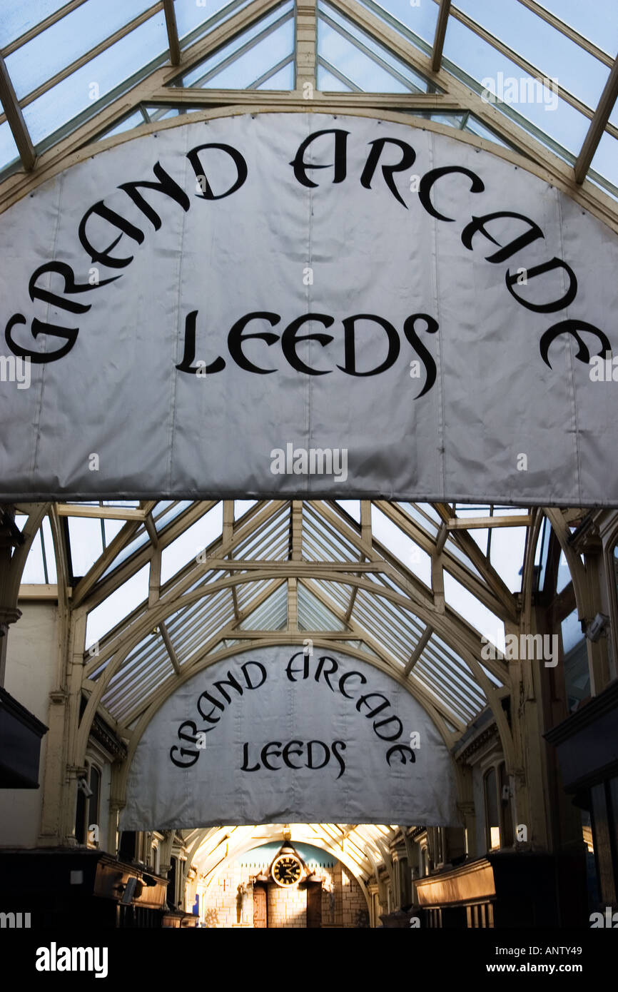 Grand arcade leeds west hi-res stock photography and images - Alamy