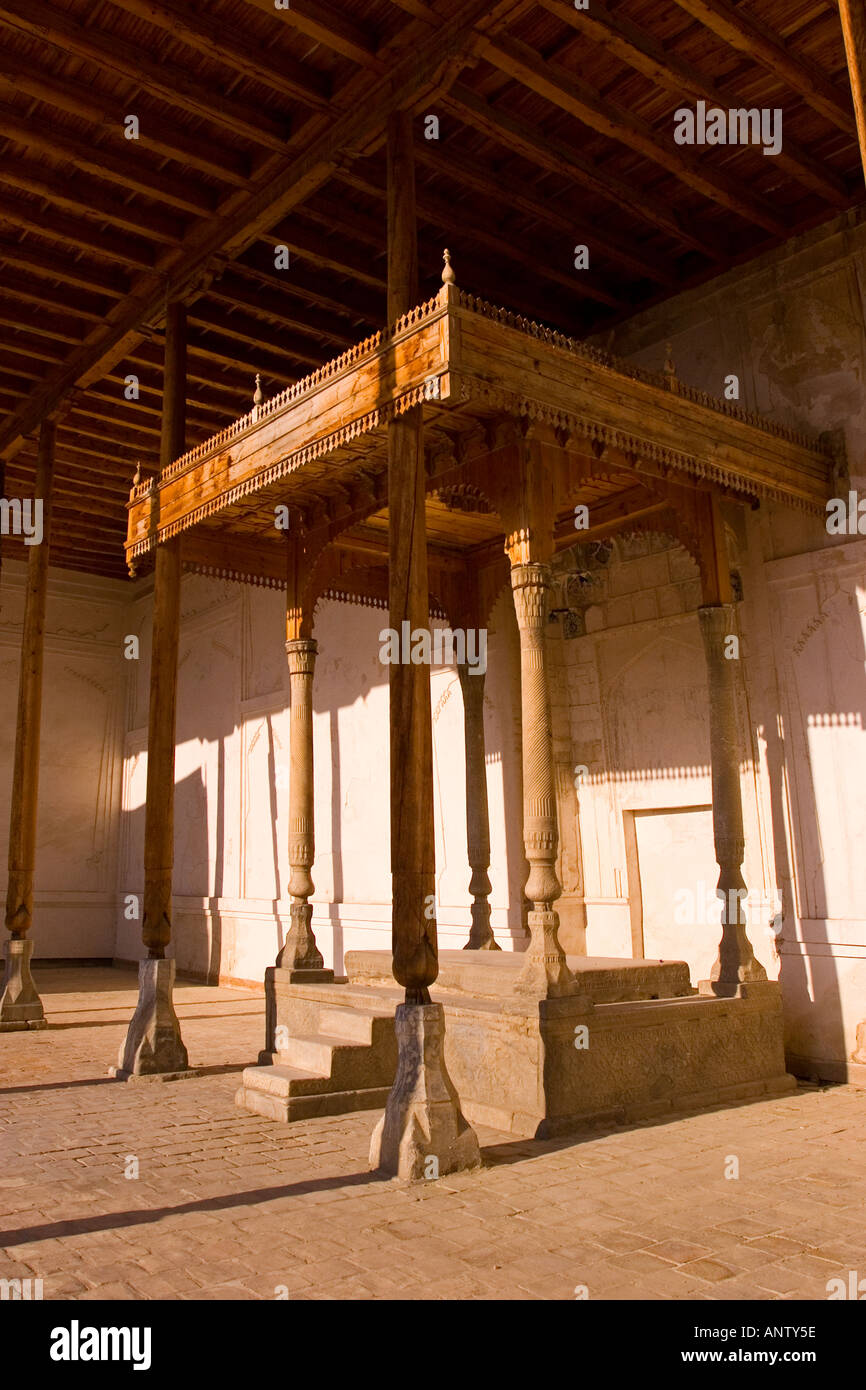Exploring The Ark fortress Bukhara Uzbekistan Stock Photo - Alamy