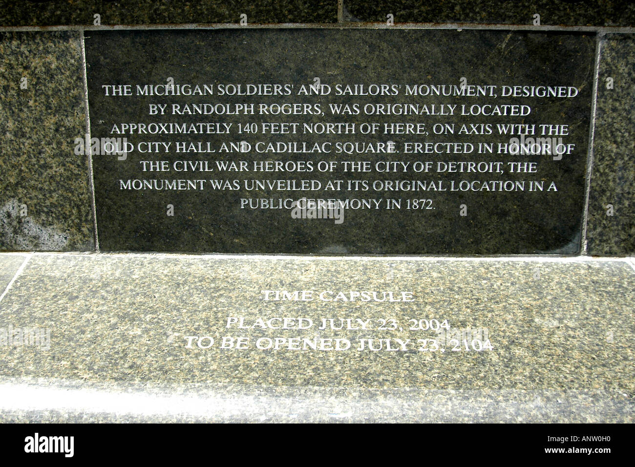 Campus martius park detroit usa hi-res stock photography and images - Alamy