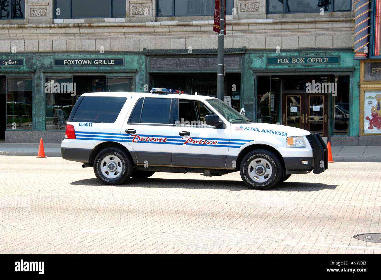 Detroit police car hi-res stock photography and images - Alamy