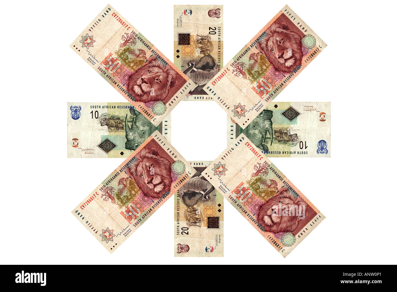 50 rand note hi-res stock photography and images - Alamy