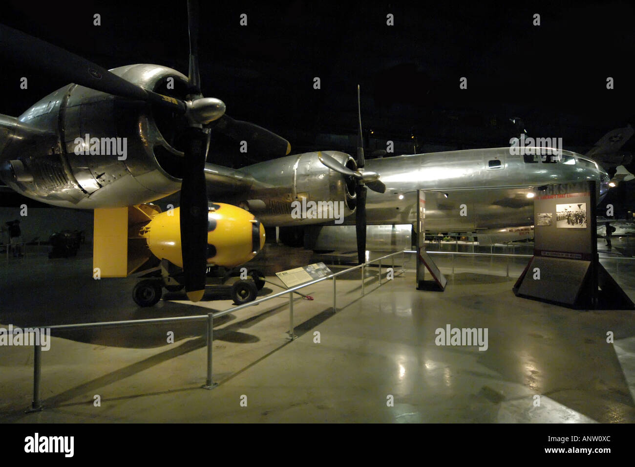 B29 Superfortress Bockscar that dropped the atomic bomb on Nagasaki at ...