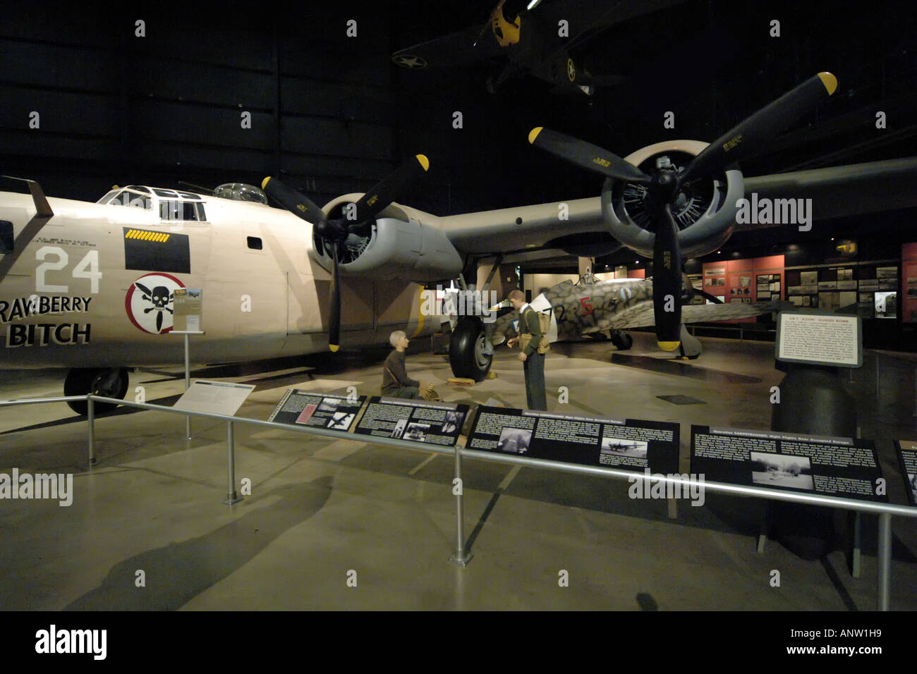 B24 Liberator at the Wright Patterson Air Force Museum in Dayton, Ohio ...