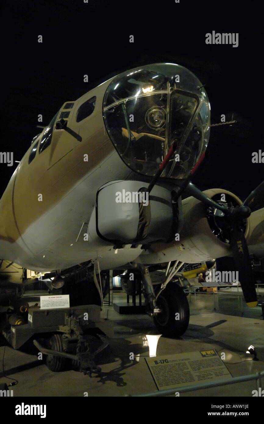 B17 Flying Fortress at the Wright Patterson Air Force Museum in Dayton ...