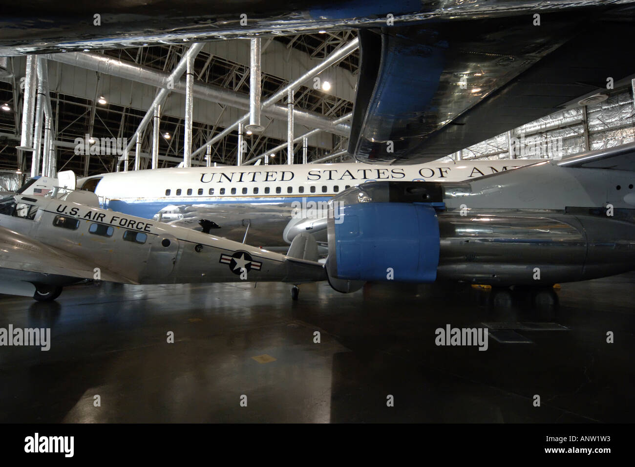 Air Force One Presidential Aircraft at the Wright Patterson Air Force ...