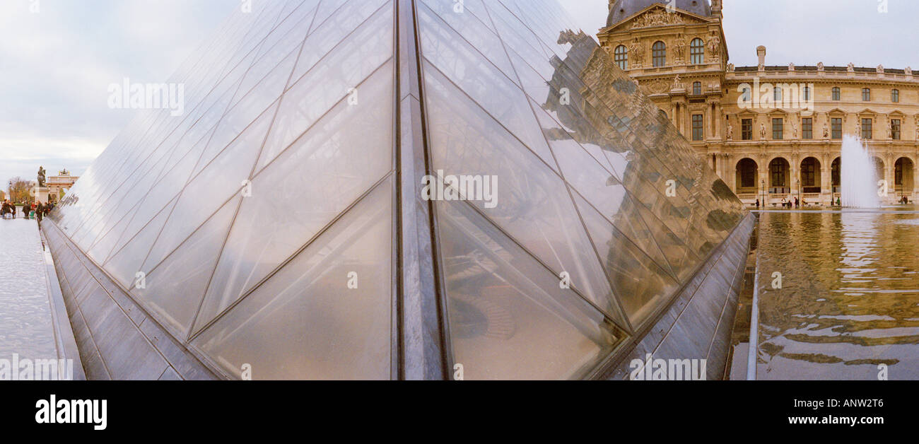 The Louvre Pyramid, Paris, France Stock Photo - Alamy