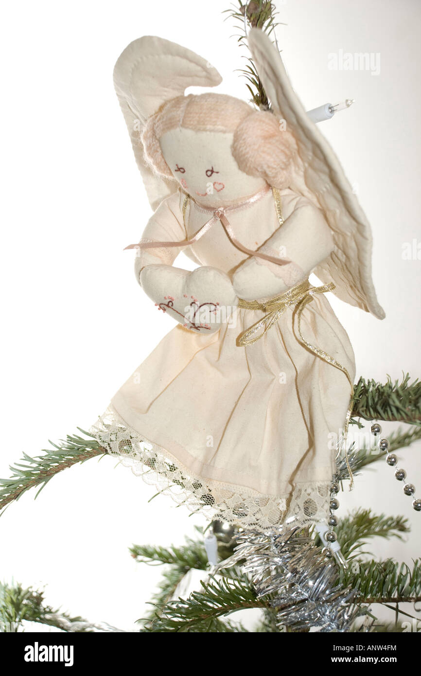 Angel christmas tree top hi-res stock photography and images - Alamy