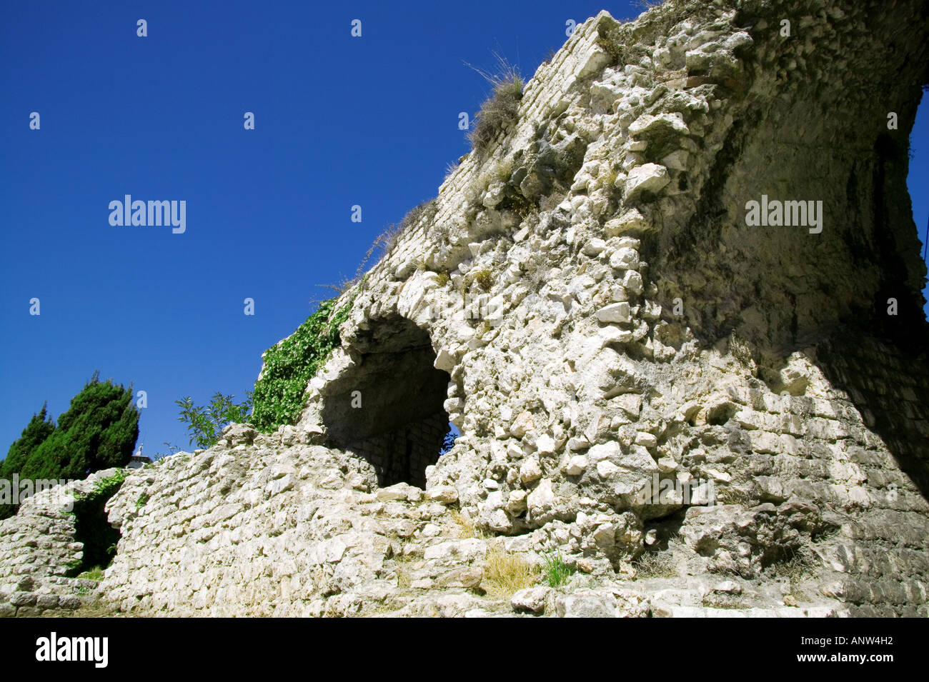 Roman ruins - Cimiez - Nice - French Riviera - France Stock Photo - Alamy