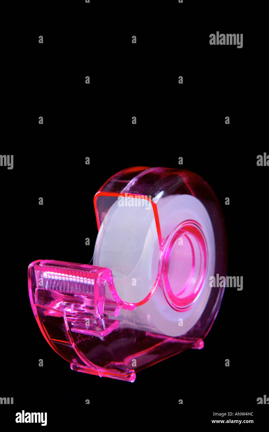 An office sticky tape dispenser Stock Photo - Alamy