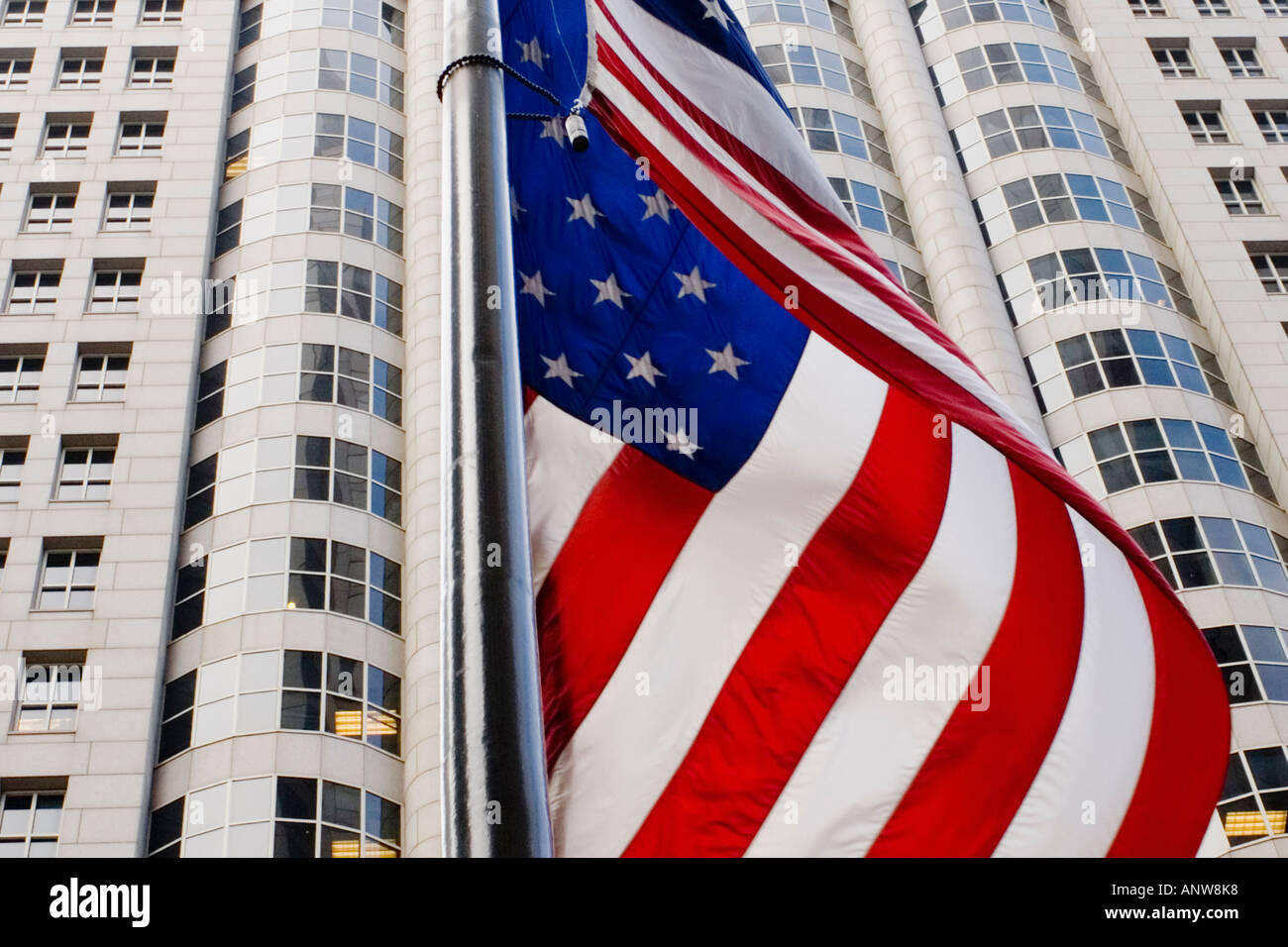 California, San Francisco, USA Flag Stock Photo - Alamy