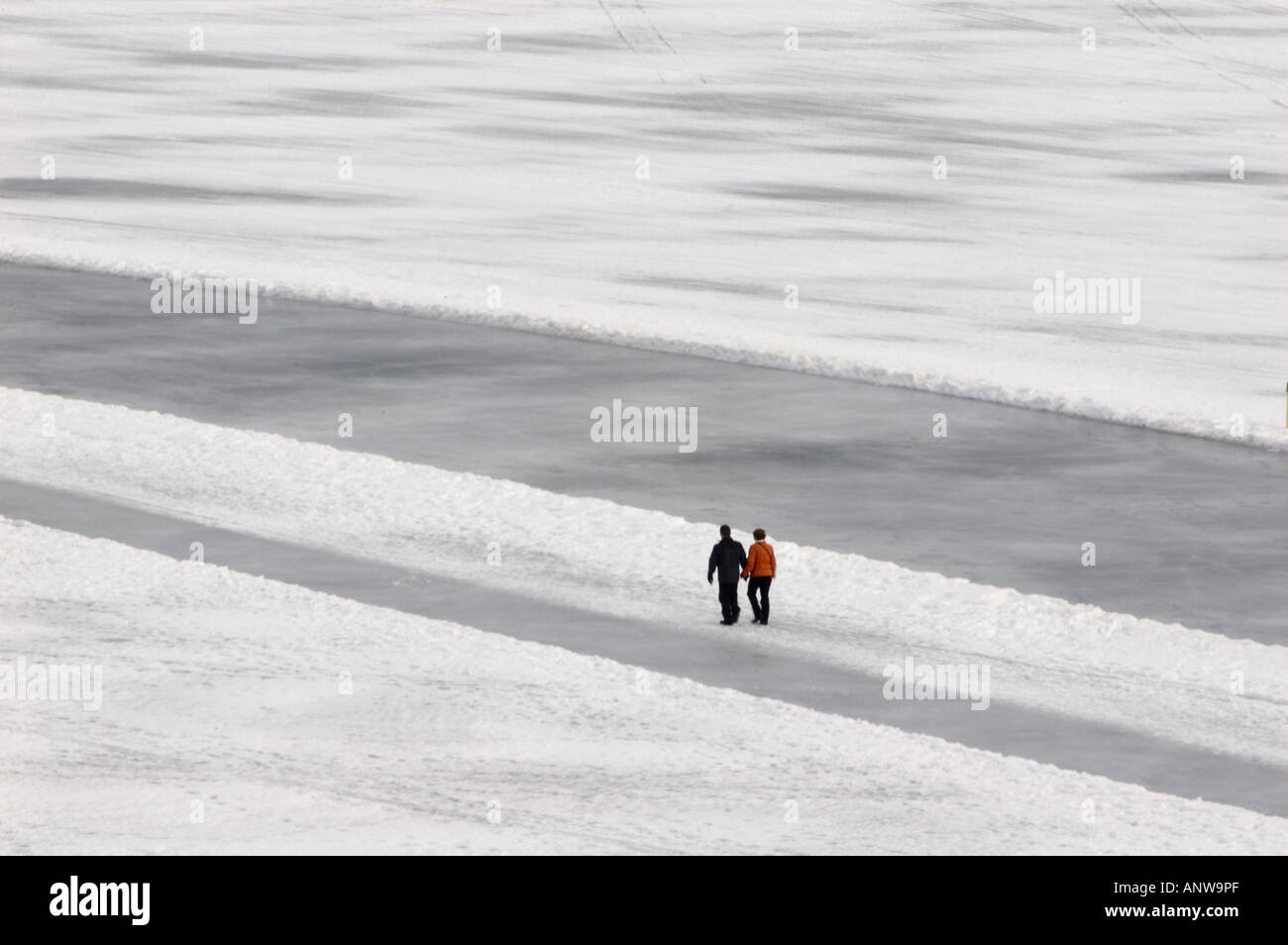 Ice skaters skating in slow hi-res stock photography and images - Alamy