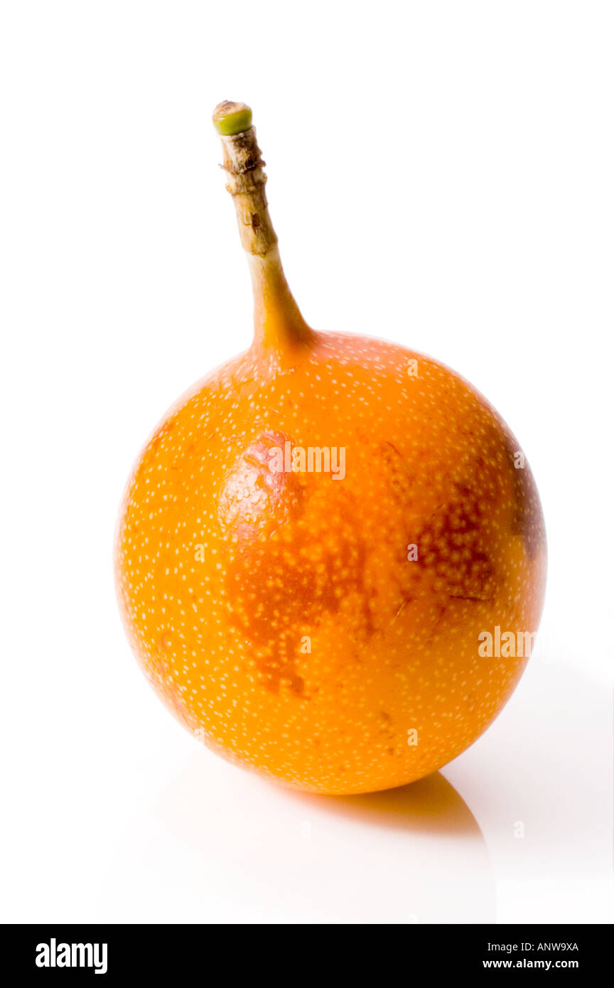 Granadilla Passiflora Ligularis Stock Photo - Alamy