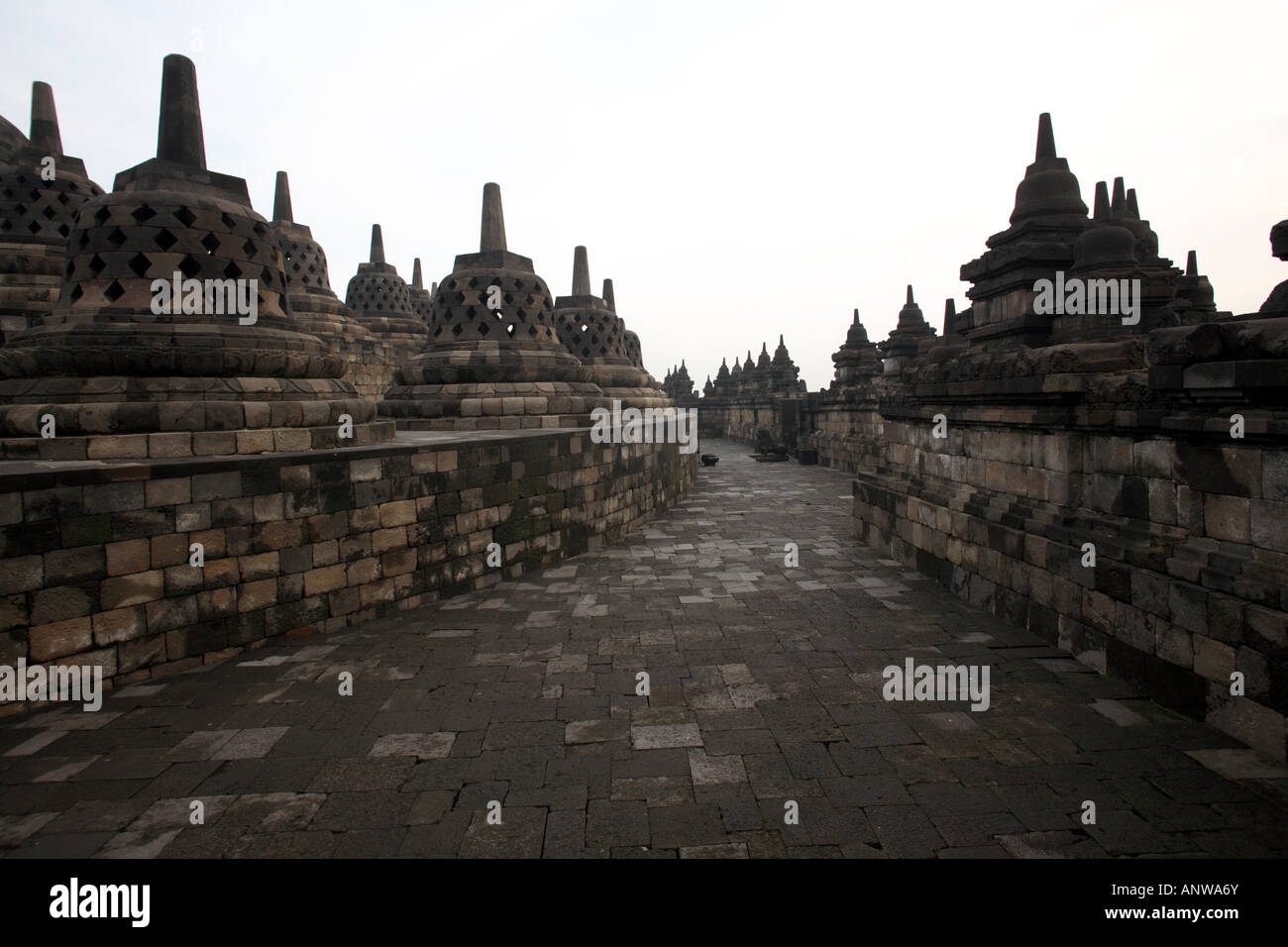 Borobudur Java Indonesia Stock Photo - Alamy